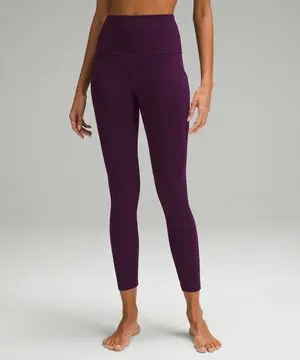 Lululemon Align™ High-Rise 25" Leggings With Pockets Dramatic Magenta