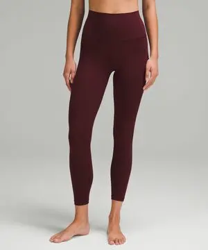 Lululemon Align™ High-Rise 25" Leggings With Pockets Garnet