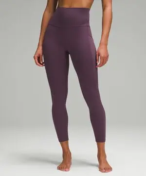 Lululemon Align™ High-Rise 25" Leggings With Pockets Grape Thistle