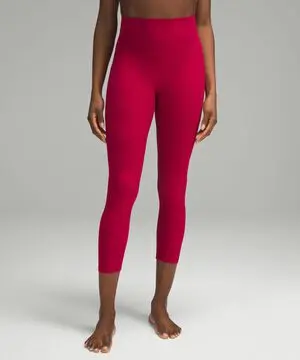 Lululemon Align™ High-Rise 25" Leggings With Pockets Ruby Red