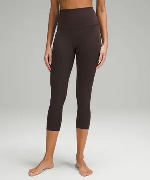Lululemon Lululemon Align™ High-Rise Crop With Pockets 23" Espresso