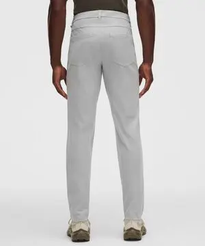 Lululemon Abc Slim-fit 5-pocket Pants - Silver Drop