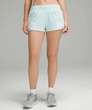 Lululemon Hotty Hot High-Rise Lined Short 2.5" Ideal Mint