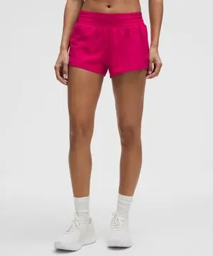 Lululemon Hotty Hot High-Rise Lined Short 2.5" Passionate