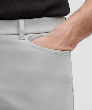 Lululemon Abc Classic-fit 5 Pocket Pants - Silver Drop