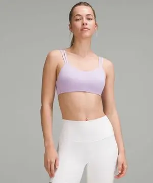 Lululemon Like A Cloud Bra Heathered Lilac Ether