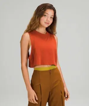 Lululemon All Yours Crop Tank Top