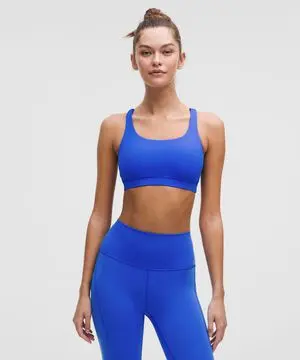 Lululemon Energy Bra Cerulean Blue