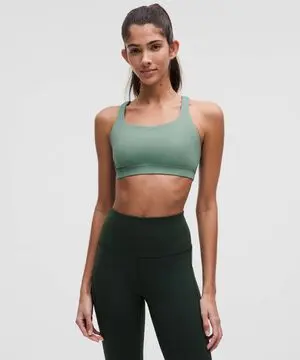 Lululemon Energy Bra Crater Blue