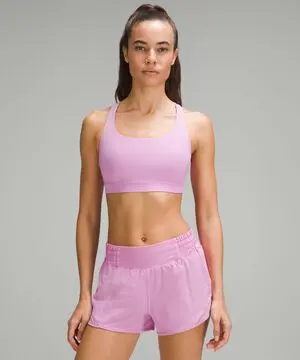 Lululemon Energy Bra Dahlia Mauve