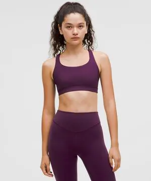 Lululemon Energy Bra Dramatic Magenta