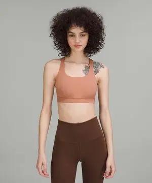 Lululemon Energy Bra Dusty Clay