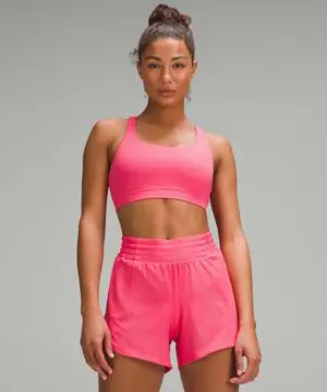 Lululemon Energy Bra Glaze Pink