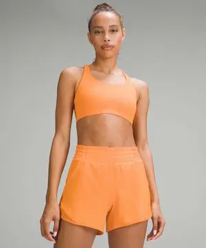 Lululemon Energy Bra Lit Orange