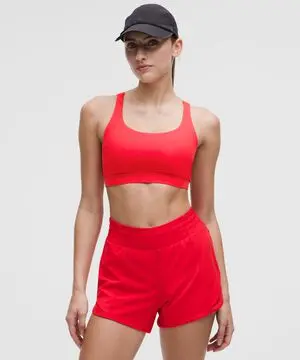Lululemon Energy Bra Lulu Red