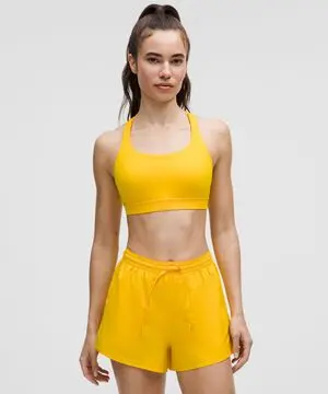 Lululemon Energy Bra Maize Yellow
