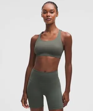 Lululemon Energy Bra Palm Deco