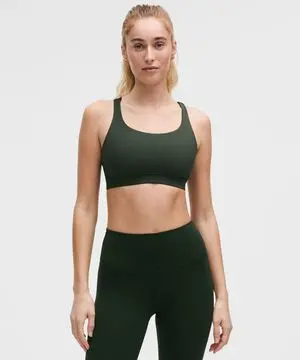 Lululemon Energy Bra Rainforest Green