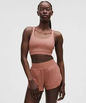 Lululemon Energy Bra Red Clay