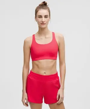 Lululemon Energy Bra Red Glow