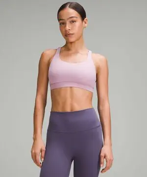 Lululemon Energy Bra Rose Blush