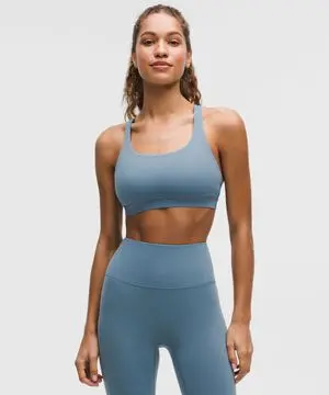 Lululemon Energy Bra Steel Blue