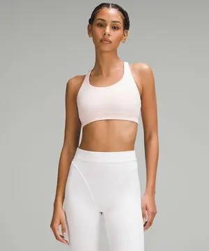 Lululemon Energy Bra Strawberry Milkshake