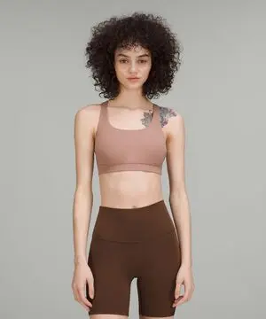 Lululemon Energy Bra Twilight Rose