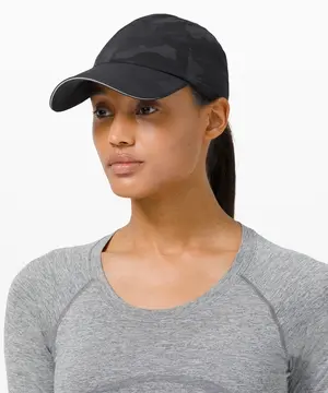 Lululemon Lululemon Fast And Free Ponytail Running Cap Printed