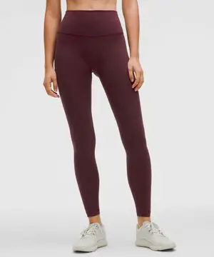 Lululemon Wunder Train High-rise Tight 28" Garnet