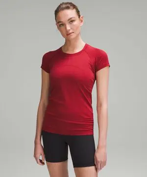 Lululemon Swiftly Tech Short-Sleeve Shirt 2.0 Prep Red
