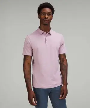 Lululemon Evolution Short-sleeve Polo Shirt Dusty Rose