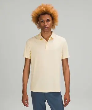 Lululemon Evolution Short-sleeve Polo Shirt Yellow