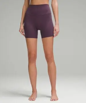 Lululemon Align™ High-Rise 6" Short Grape Thistle