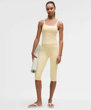 Lululemon Align High-Rise Cropped Leggings Butter Cream