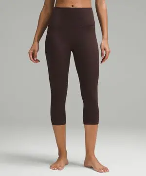Lululemon Align High-Rise Cropped Leggings Espresso
