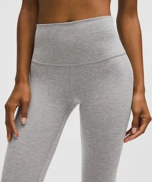 Lululemon Align High-rise Cropped Leggings - Heathered Core Medium Grey