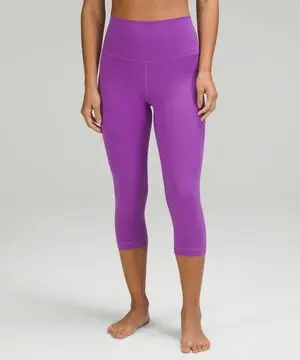 Lululemon Align High-Rise Cropped Leggings Moonlit Magenta