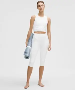 Lululemon Align High-Rise Cropped Leggings White