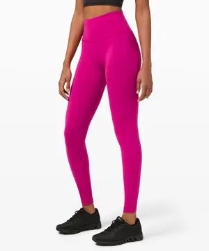 Lululemon Wunder Train High-rise Tight 28" Ripened Raspberry