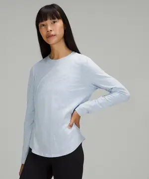 Lululemon Lululemon Love Long-Sleeve Shirt Blue