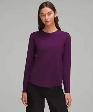 Lululemon Lululemon Love Long-Sleeve Shirt Dramatic Magenta