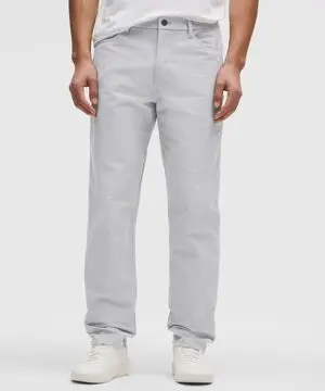 Lululemon Abc Classic-fit Five Pocket Pant 32l - Silver Drop