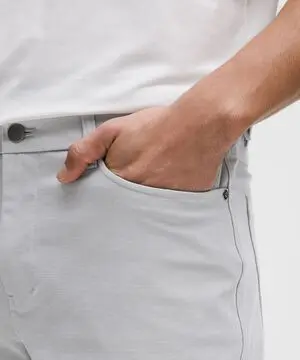 Lululemon Abc Classic-fit Five Pocket Pant 32l - Silver Drop