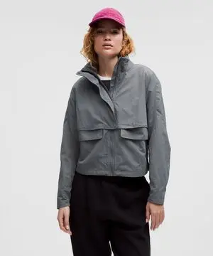 Lululemon Lululemon Always Effortless Classic-Fit Jacket Grey Oasis