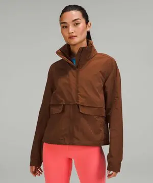 Lululemon Lululemon Always Effortless Classic-Fit Jacket Roasted Brown