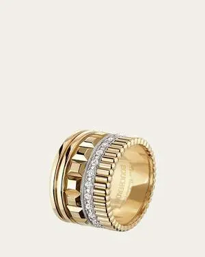 Boucheron Quatre Radiant Ring - Two Tone Gold