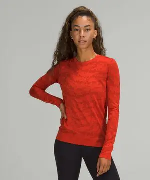 Lululemon Swiftly Breathe Relaxed-fit Long Sleeve Shirt