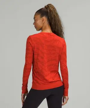 Lululemon Swiftly Breathe Relaxed-fit Long Sleeve Shirt
