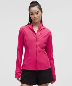Lululemon Lululemon Mist Over Windbreaker Raspberry Coulis